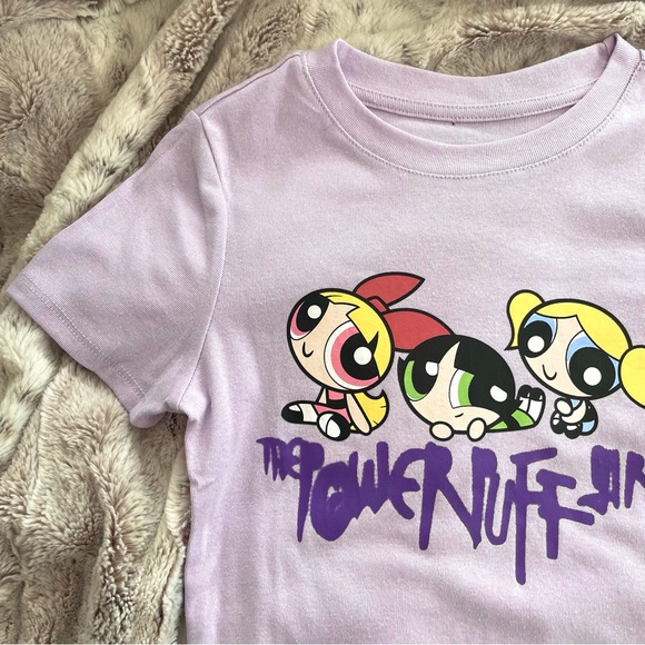Cartoon Network | Tops | The Powerpuff Girls Forever 2 Purple Graphic ...